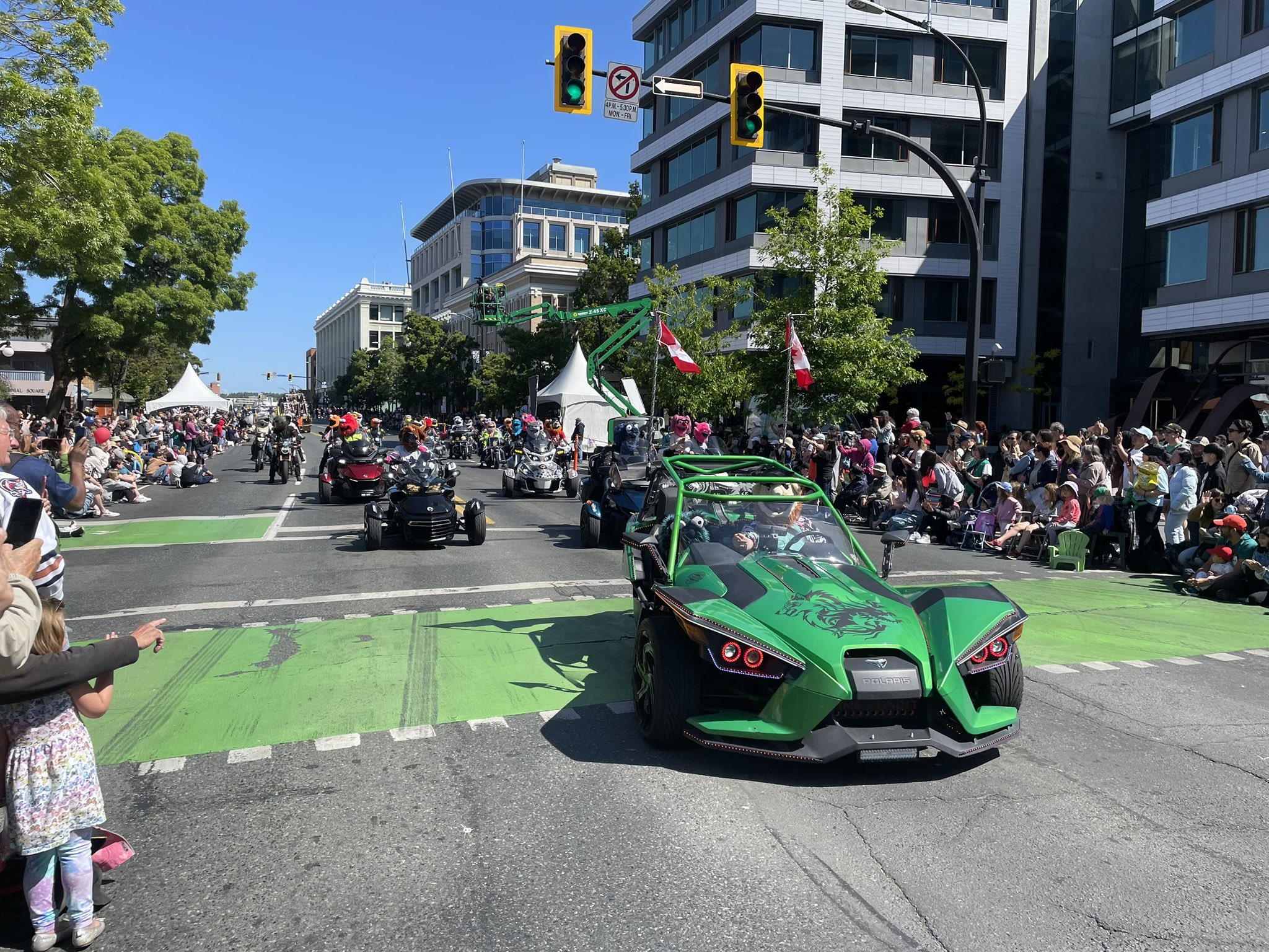 Thousands on hand for Monday’s Victoria Day Parade