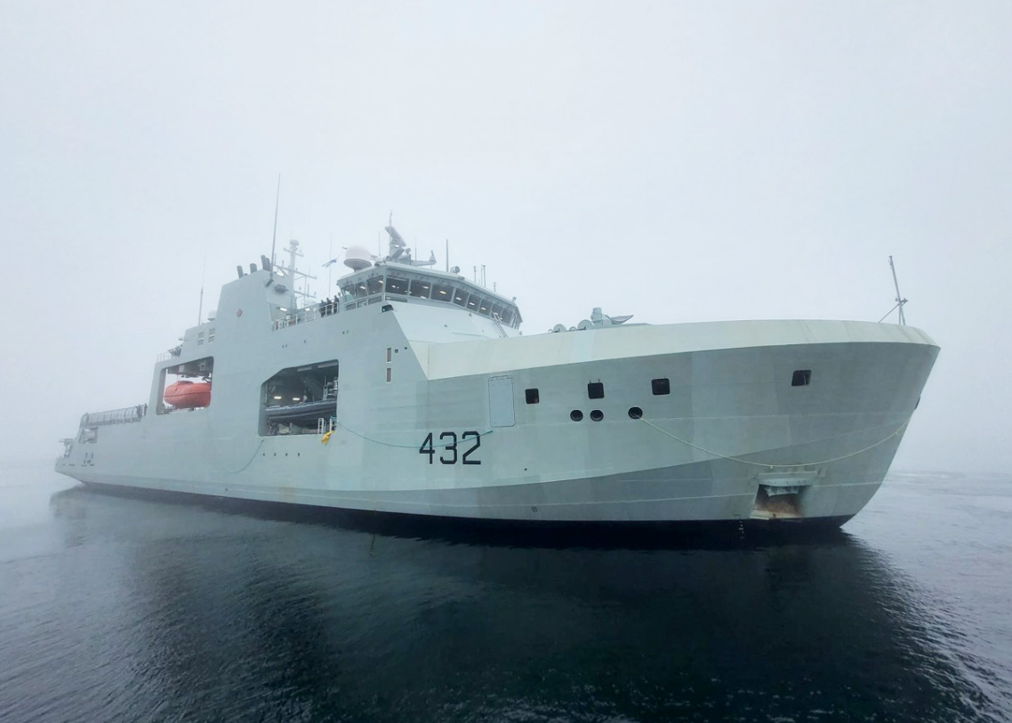 HMCS Max Bernays sails into new home harbour CFB Esquimalt next week