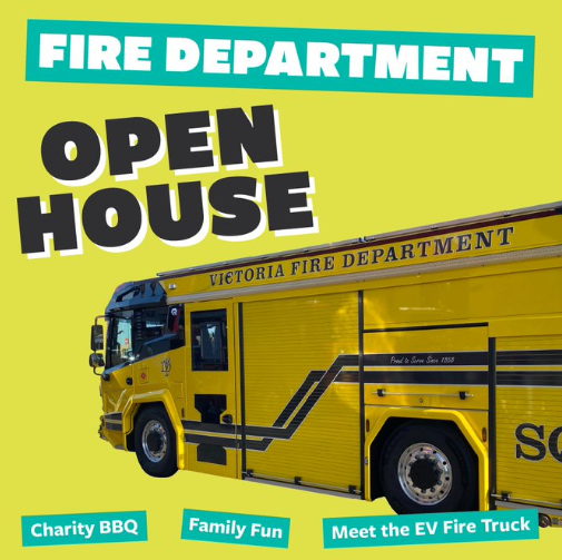 Victoria Fire Department Open House Saturday