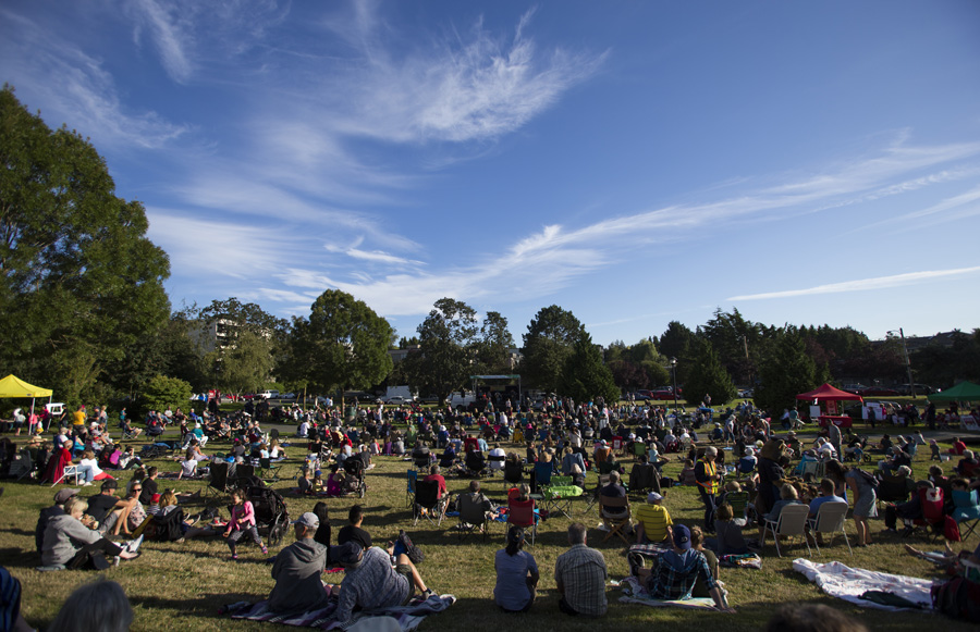 Saanich's "Music in the Park" summer series continues every Tuesday